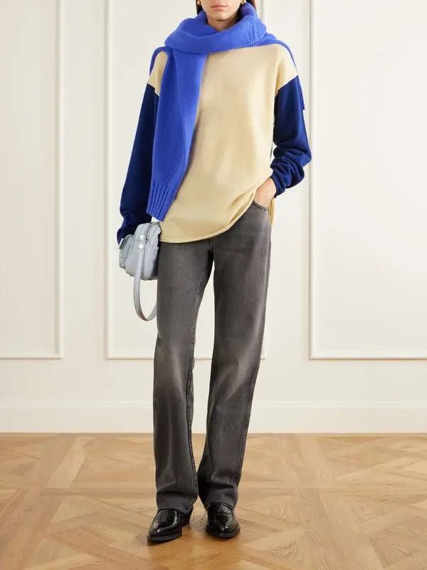 Guest In Residence Weekender Mid-rise Straight-leg Jeans