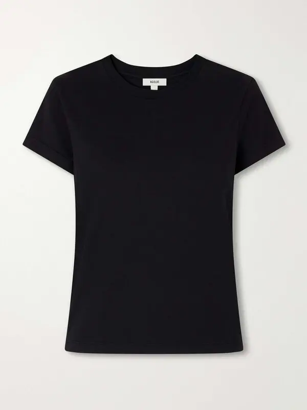AGOLDE Adine Organic Cotton-jersey T-shirt