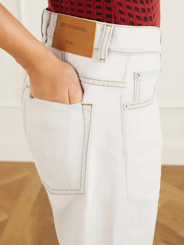 Guest In Residence Everyday High-rise Wide-leg Jeans