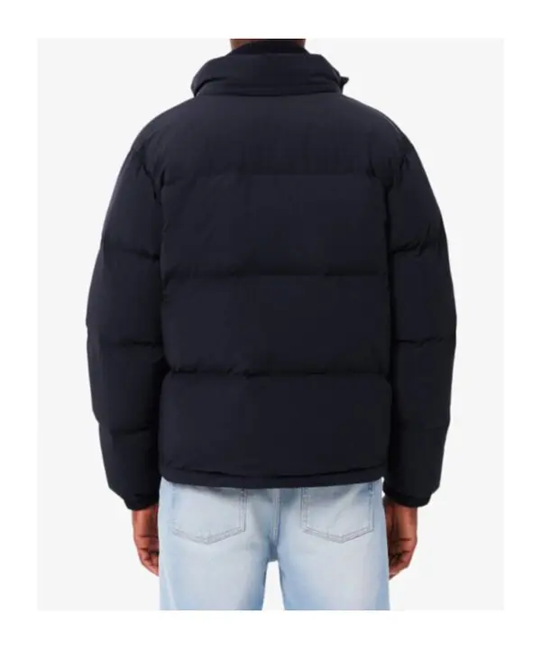 Lacoste Water-repellent Hooded Down Jacket