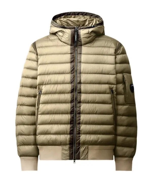 C.P. COMPANY Down Jacket With A Visor Hood
