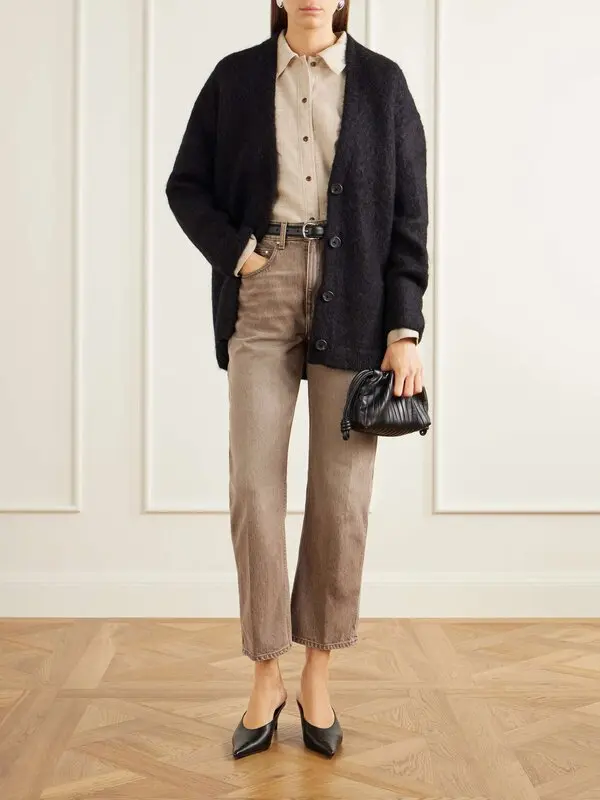 Ossou Drift High-rise Straight-leg Jeans