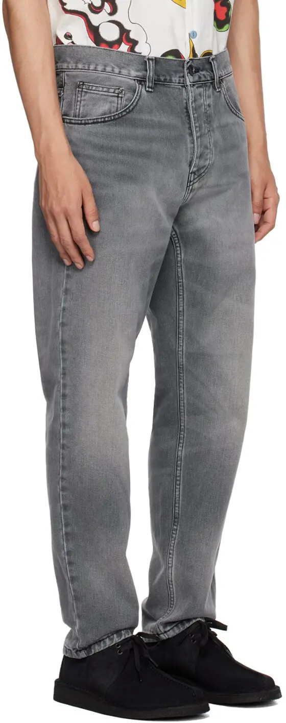 Carhartt Work In Progress Dark-wash Straight-leg Jeans