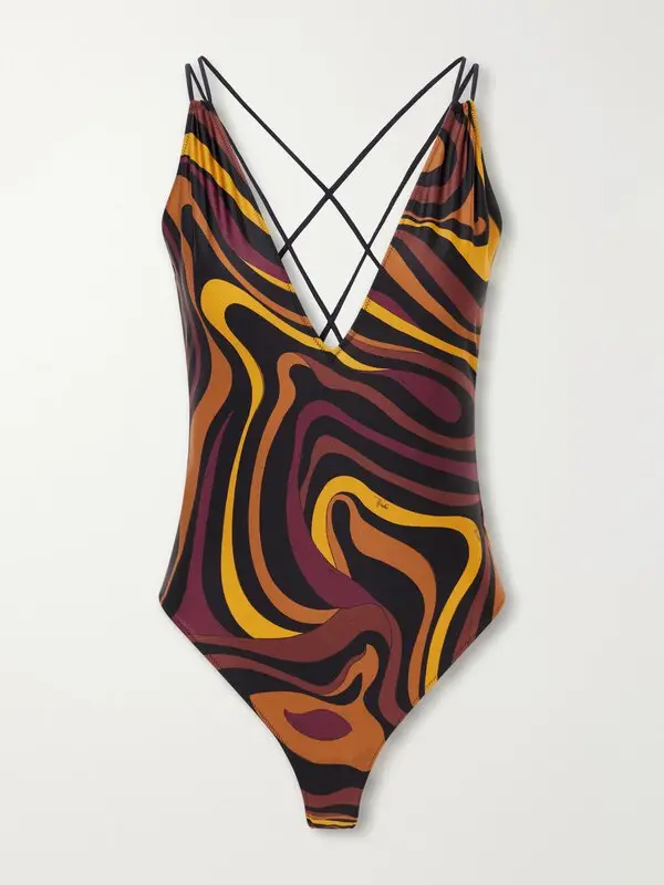 Emilio Pucci Printed Swimsuit