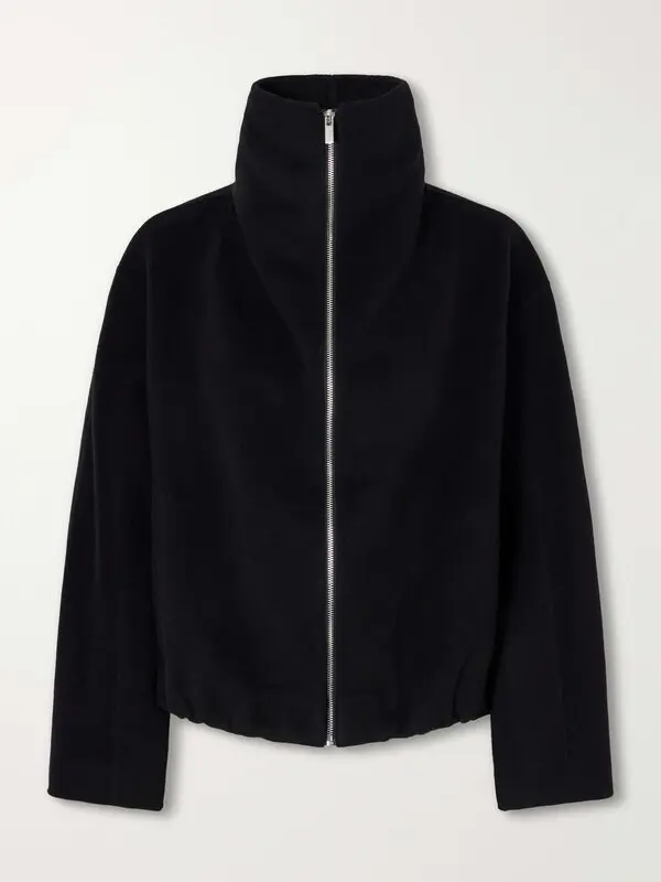 ALMADA Lindy Brushed Wool-blend Coat