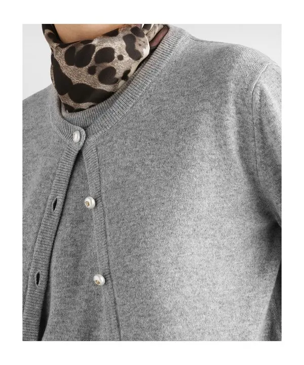 Dolce & Gabbana Dolce Gabbana Logo Buttoned Cardigan