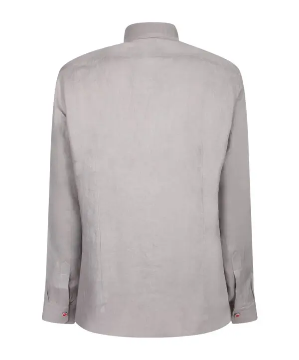 Kiton Contrast Button Shirt