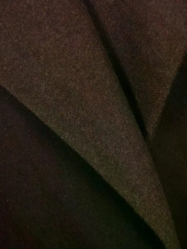 Dusan Belted Wrap Wool Coat