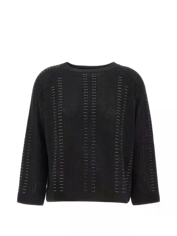 ELENA MIRÒ Rhinestone-embellished Sweater