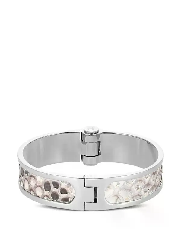 KWANPEN Python-panelled Hinged Bracelet
