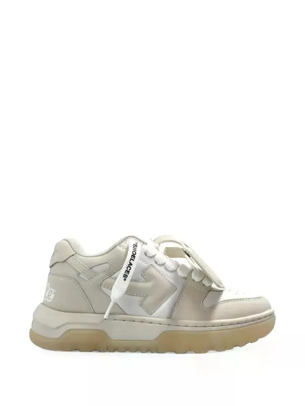Off-White Ooo Chunky Varsity Sneakers - Neutrals