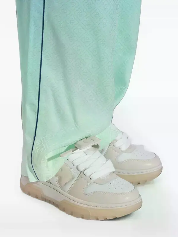 Off-White Ooo Chunky Varsity Sneakers - Neutrals