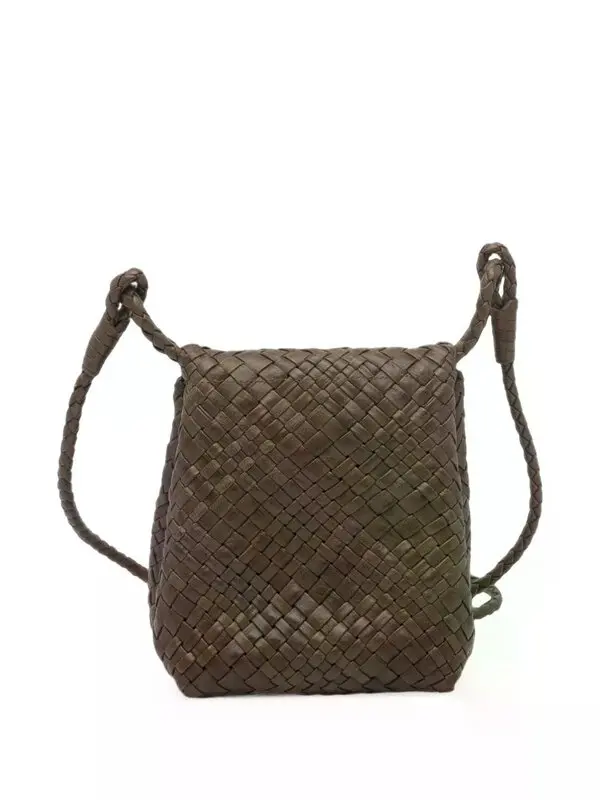 IBELIV Romance Woven Leather Shoulder Bag