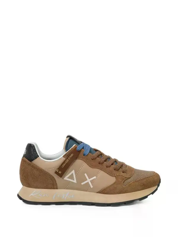SUN 68 Logo-embroidered Panelled Sneakers