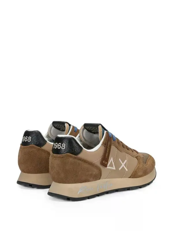 SUN 68 Logo-embroidered Panelled Sneakers