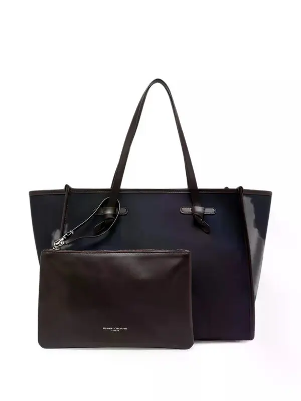 GIANNI CHIARINI Marcella Leather-trim Tote Bag