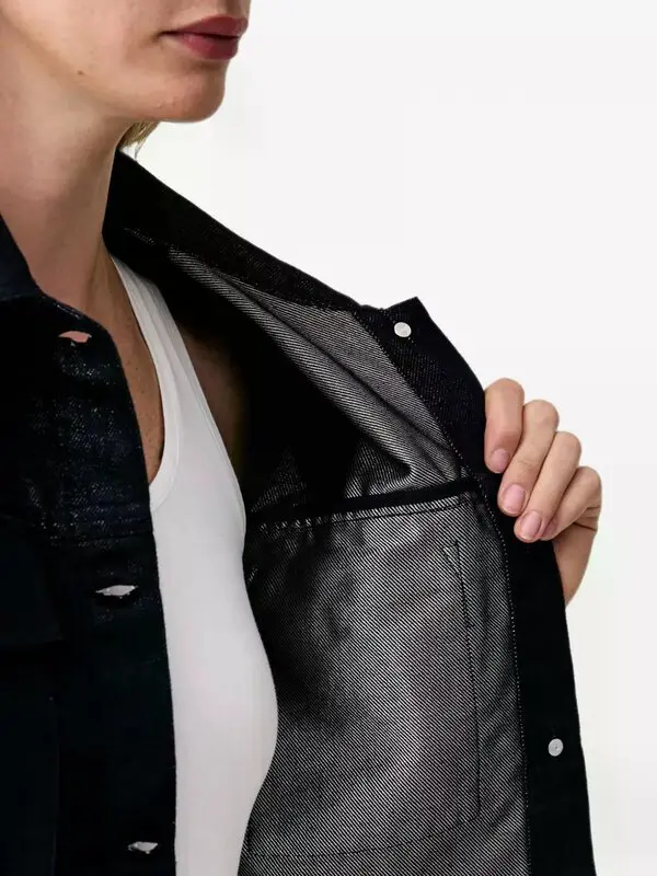 FRACOMINA Cropped Denim Jacket