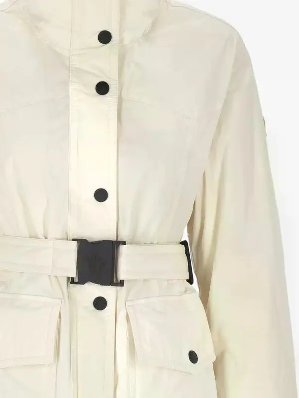 Moncler Belted Hooded Jacket