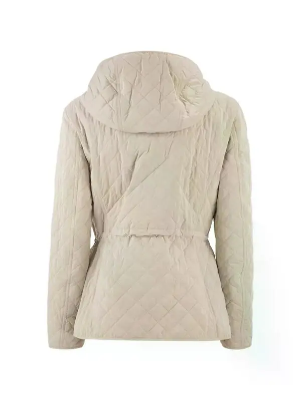 MOORER Quilted Hooded Jacket