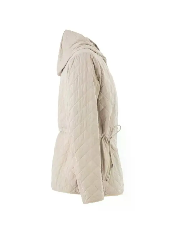 MOORER Quilted Hooded Jacket