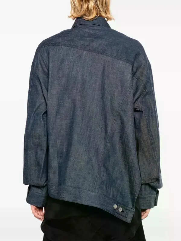 Comme Des Garçons Panelled Layered-effect Denim Jacket