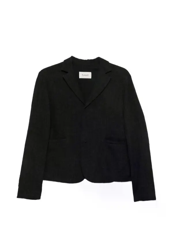 Kristensen Du Nord Notch-lapel Single-breasted Blazer - Grey
