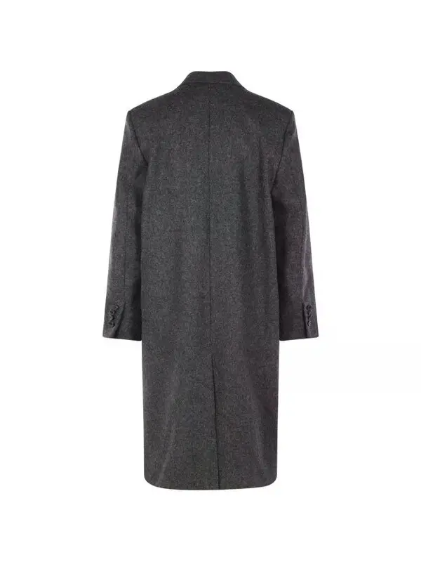 JW Anderson Crombie Double-breasted Wool Coat