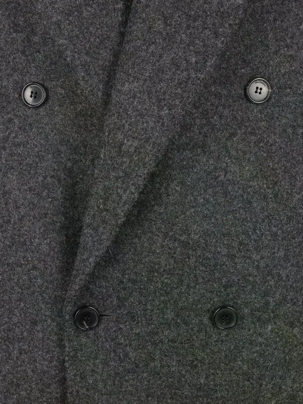 JW Anderson Crombie Double-breasted Wool Coat
