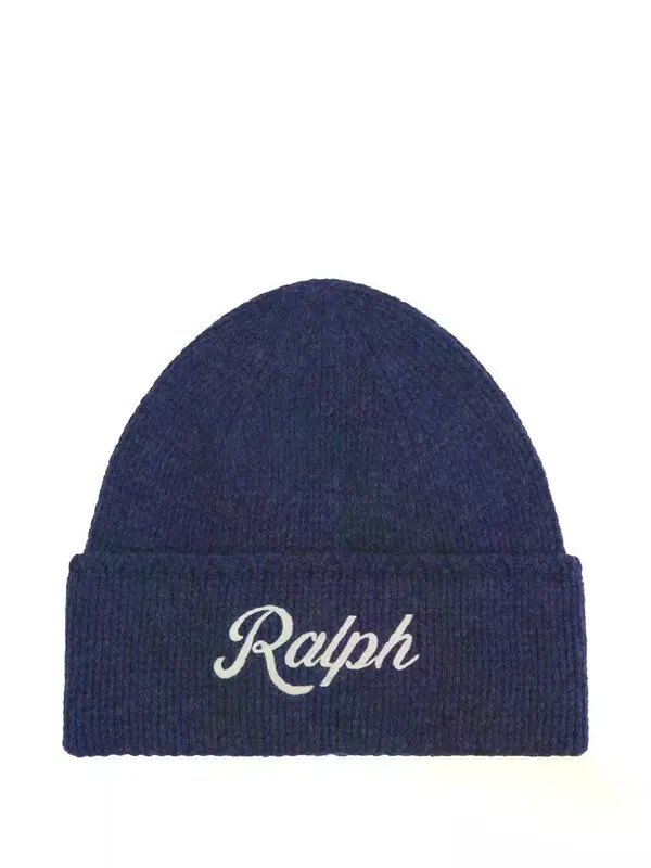 Polo Ralph Lauren Ralph Logo-embroidered Beanie - Blue