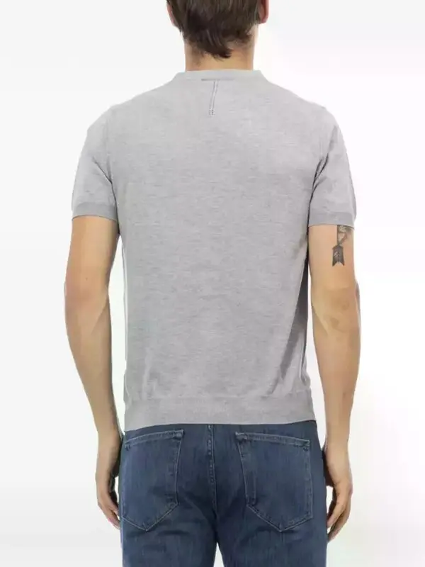 BALDININI Short-sleeve V-neck Cardigan