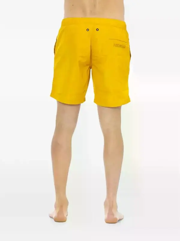 BIKKEMBERGS Logo-print Drawstring Swim Shorts