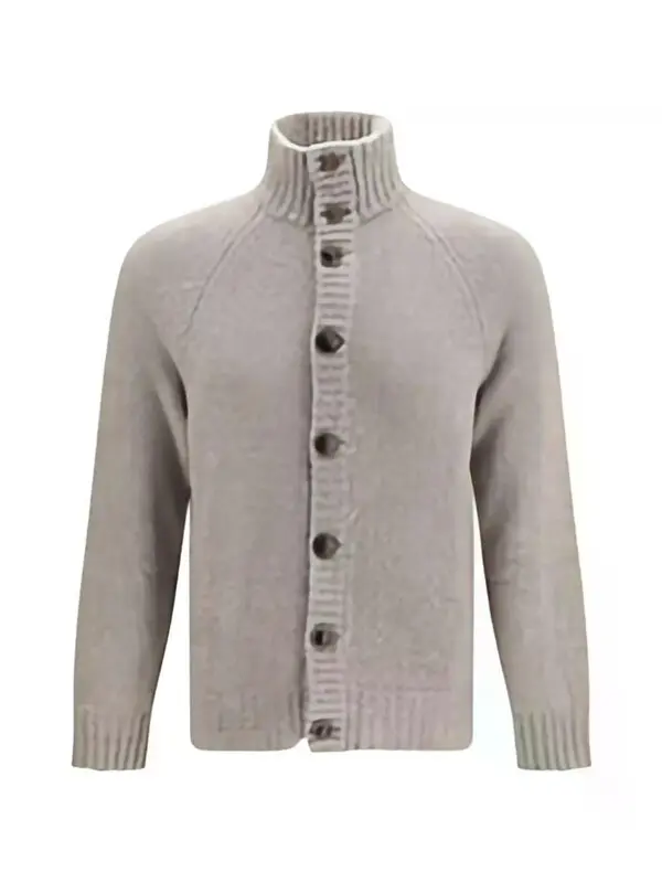Brunello Cucinelli High-neck Raglan-sleeve Cardigan
