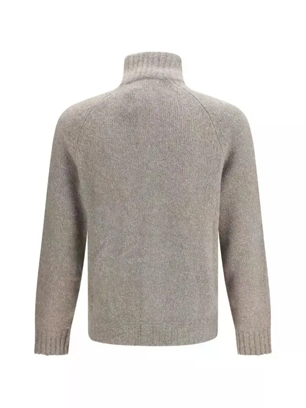 Brunello Cucinelli High-neck Raglan-sleeve Cardigan