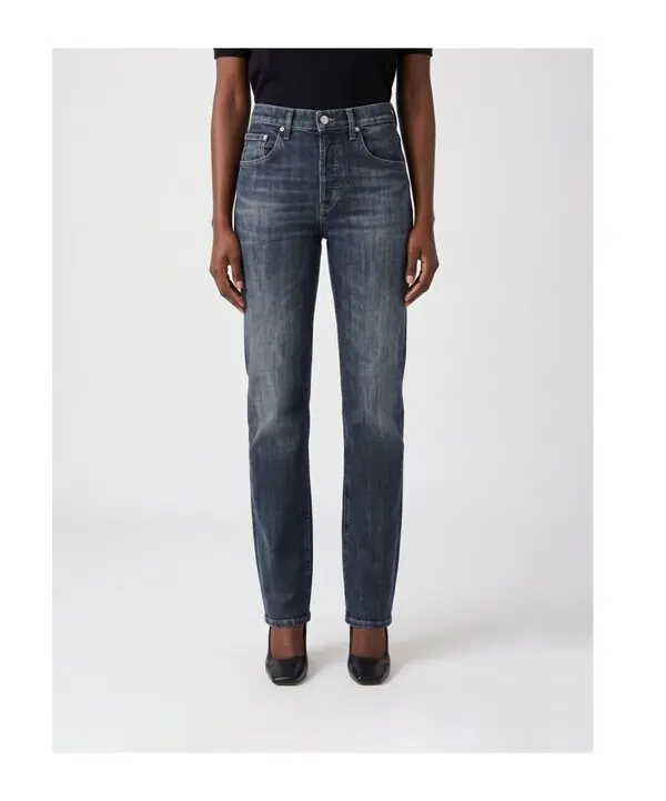 DONDUP Faded-detail Denim Trousers
