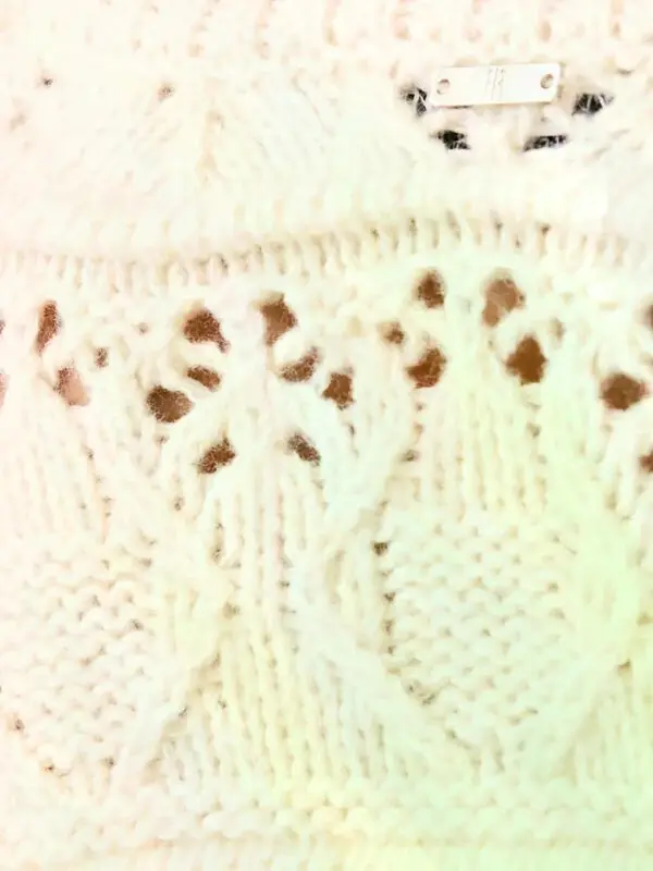 FRACOMINA Cable-knit Floral-appliqué Cardigan