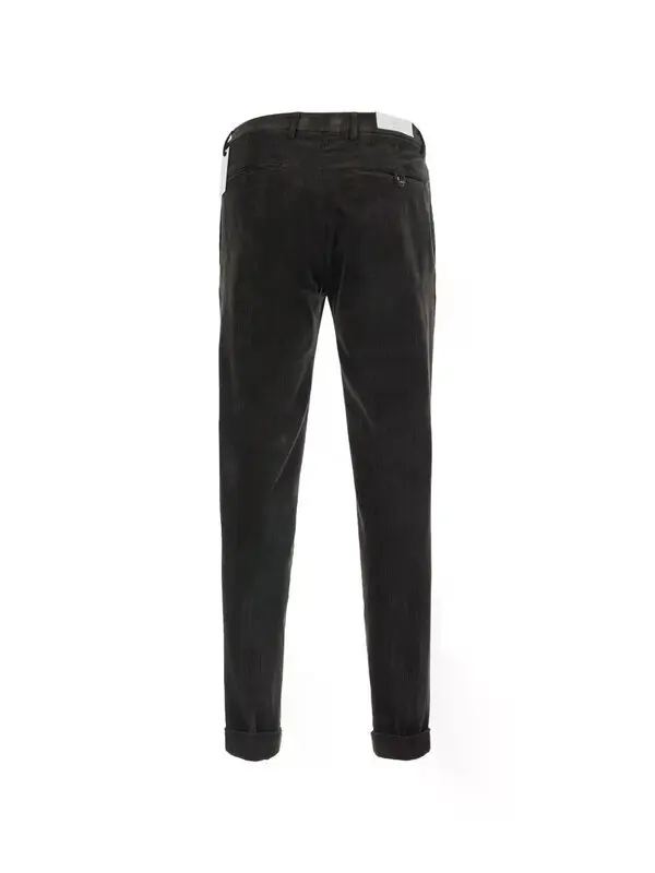 MICHAEL COAL Pleated Corduroy Trousers