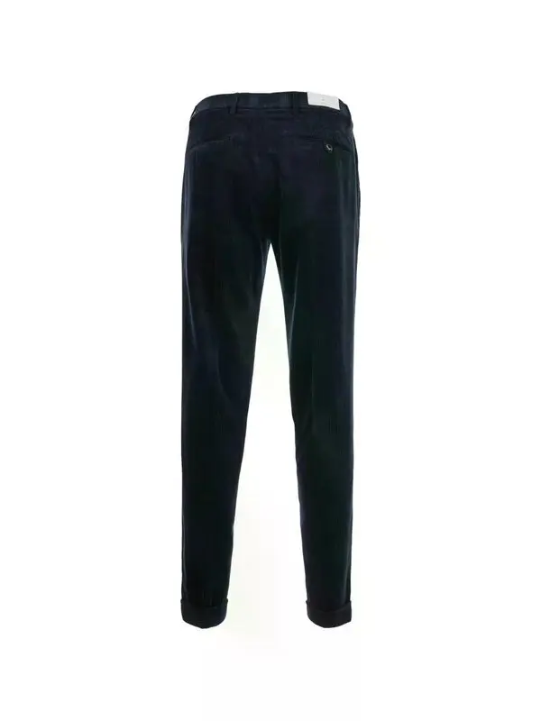 MICHAEL COAL Pleated Corduroy Trousers