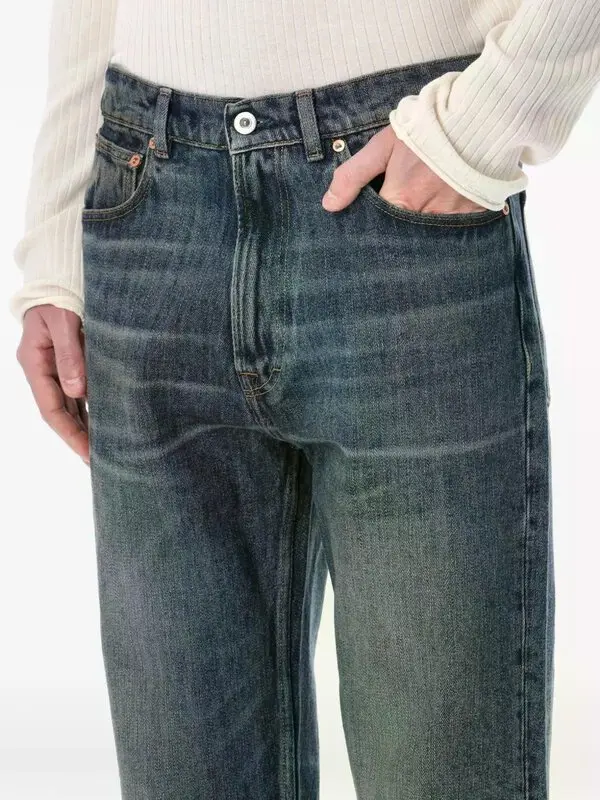 Our Legacy Third Cut Wide-leg Jeans - Blue
