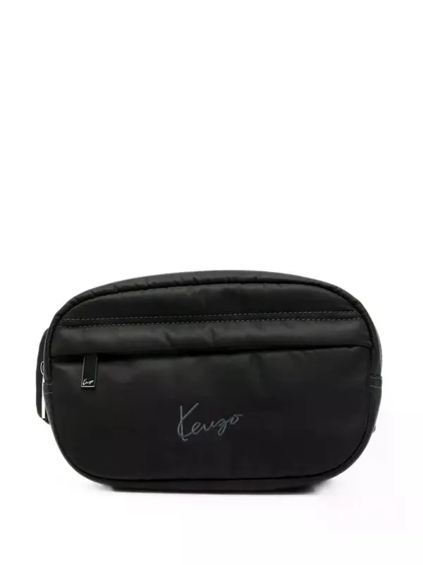 Kenzo Logo-embroidered Belt Bag - Black