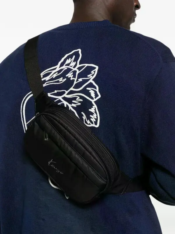 Kenzo Logo-embroidered Belt Bag