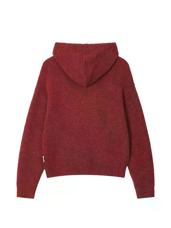 CHOCOOLATE Intarsia-knit Drawstring Hoodie