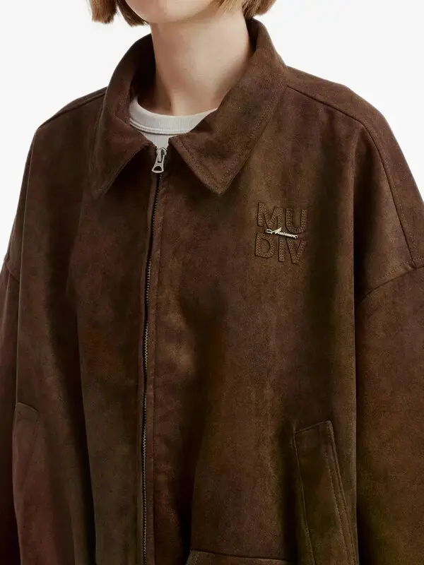 MUSIUM DIV. Logo-patch Buckled Jacket