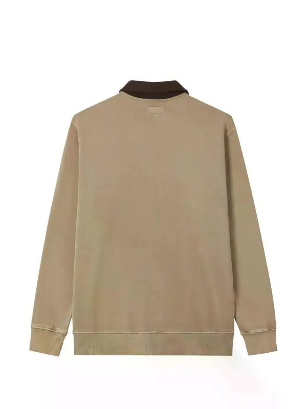 Izzue Quarter-zip Logo-patch Sweater