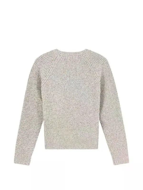 Aspesi Ribbed-knit Raglan-sleeve Jumper