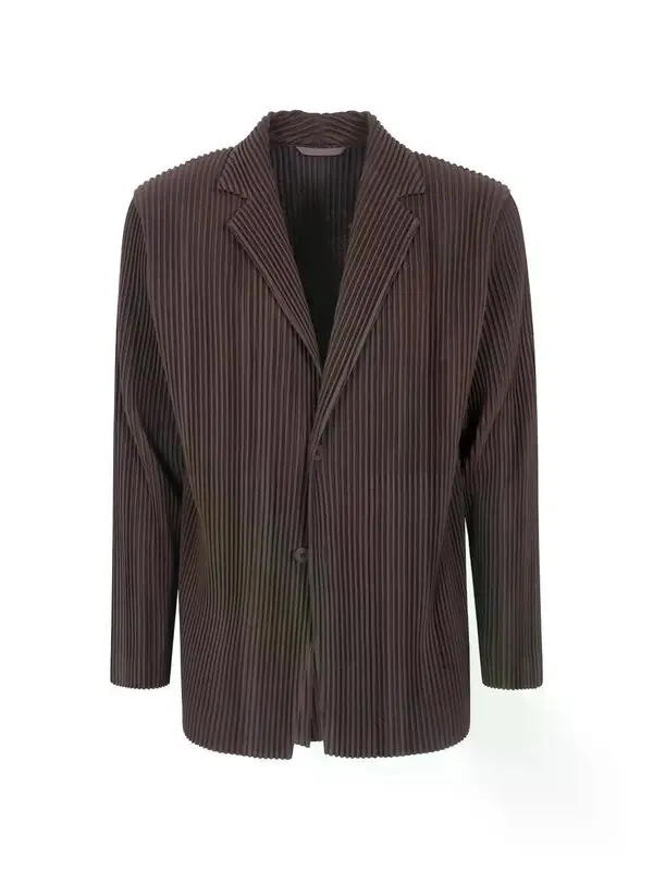 Issey Miyake Plissé-effect Blazer