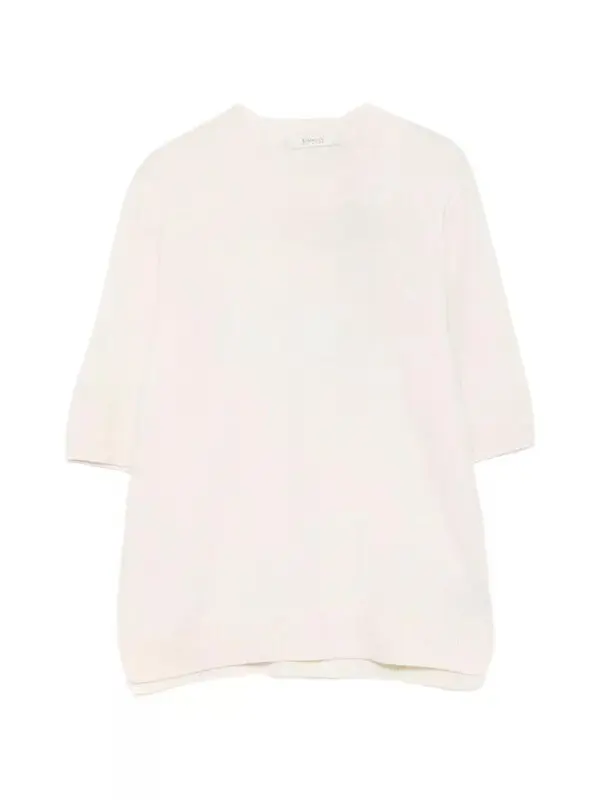 Kristensen Du Nord Short-sleeve Cashmere Sweater