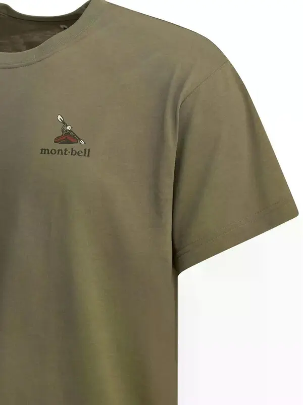 MONTBELL Wickron T Canyon Graphic-print T-shirt