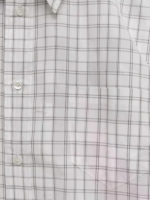 WILLY CHAVARRIA Os Ls Veterano Check-pattern Button-down Shirt