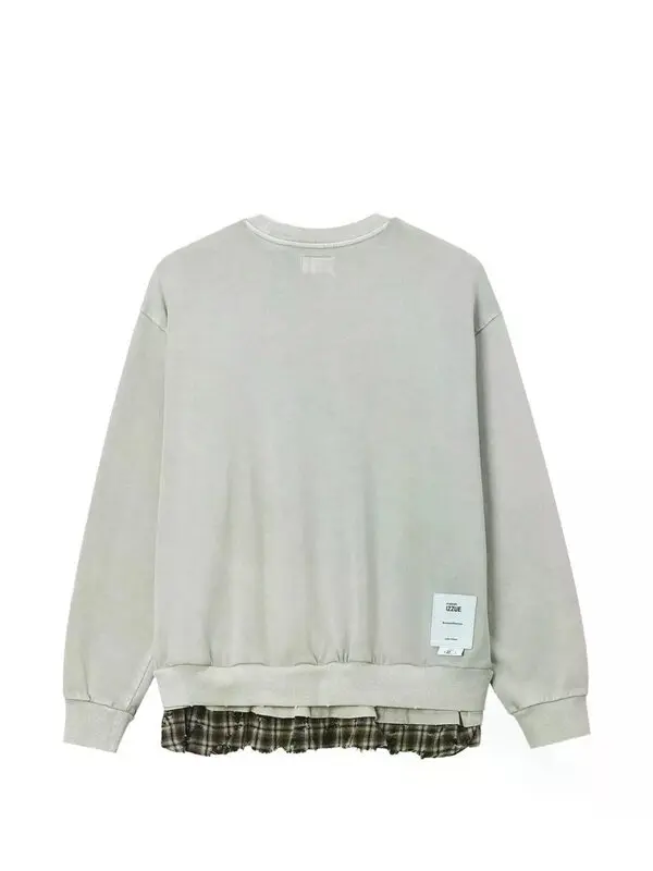 Izzue Layered Distressed-effect Sweater