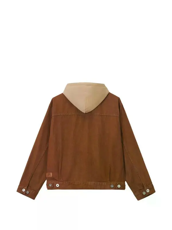 CHOCOOLATE Hooded Denim Jacket